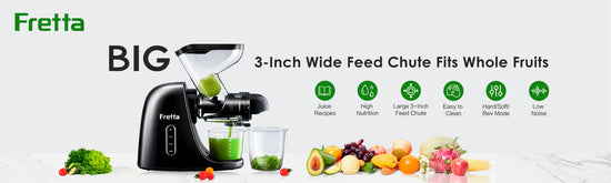 Fretta F6000 Cold Press Juicer Machines – Fretta Juicers