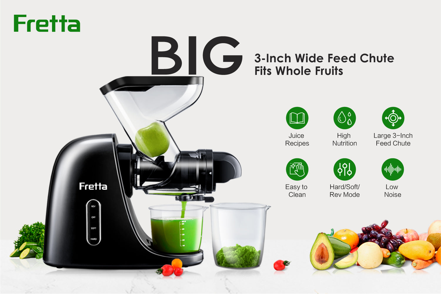 Fretta Juicers